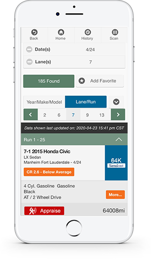 Auction Run Lists | Laser Appraiser